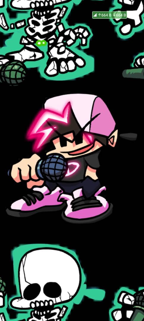 Vibrant Neon BF Skin [Friday Night Funkin'] [Mods]