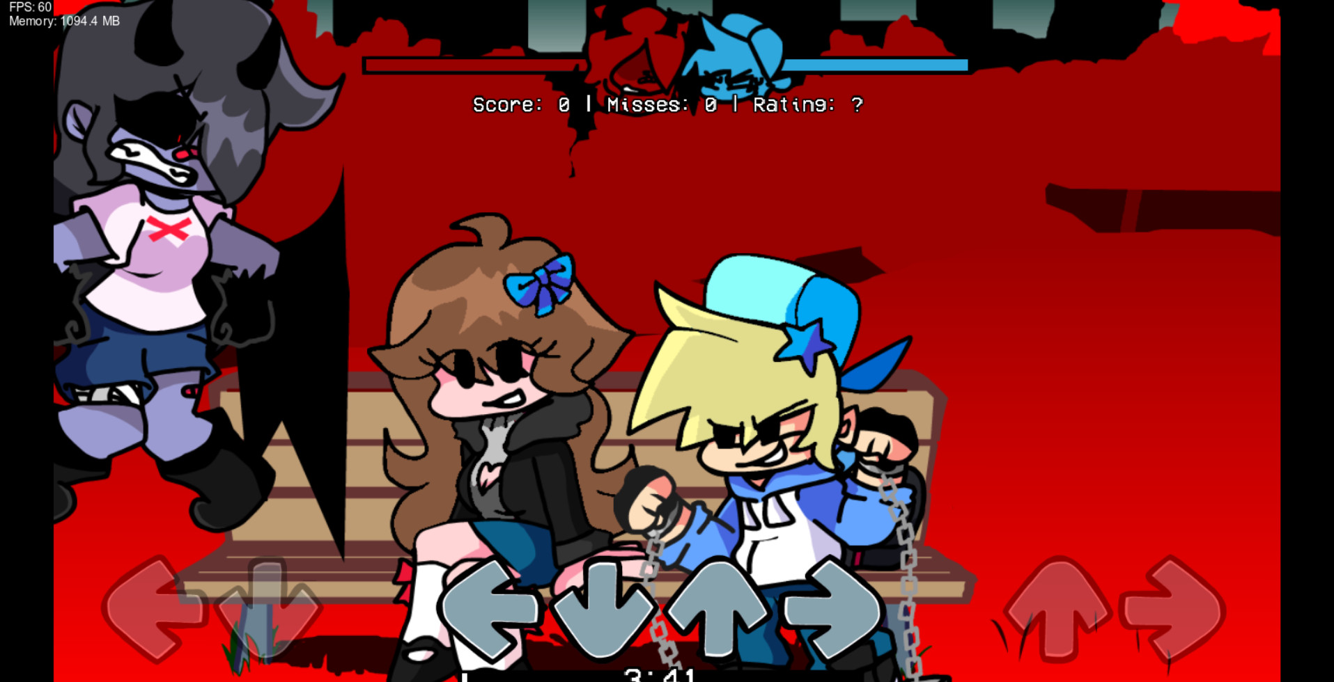 FNF NuSky week recolored Mod for Friday Night Funkin' | FNF Mods