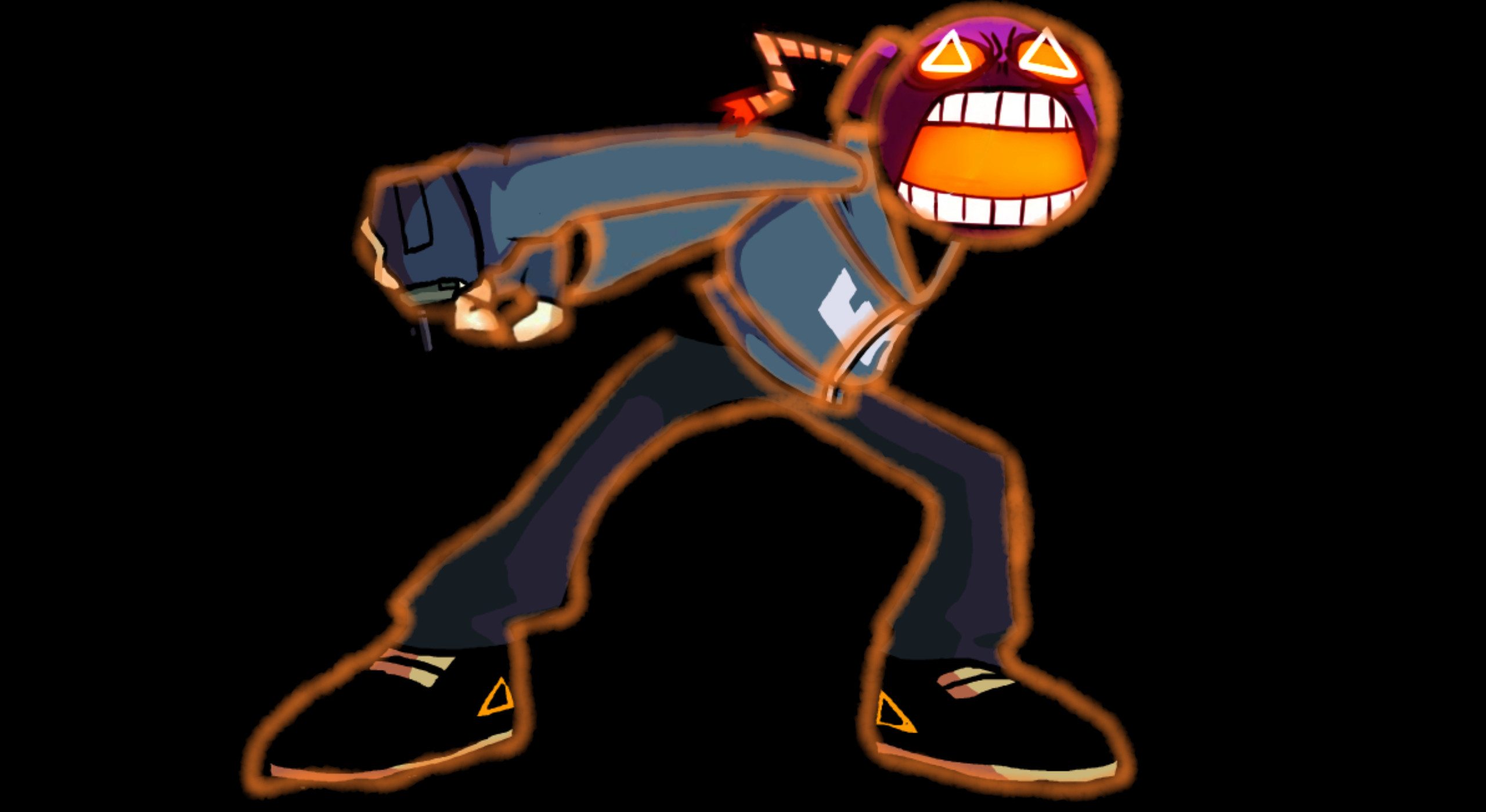 Genocide but Whitty in tabi side Mod for Friday Night Funkin' | FNF Mods