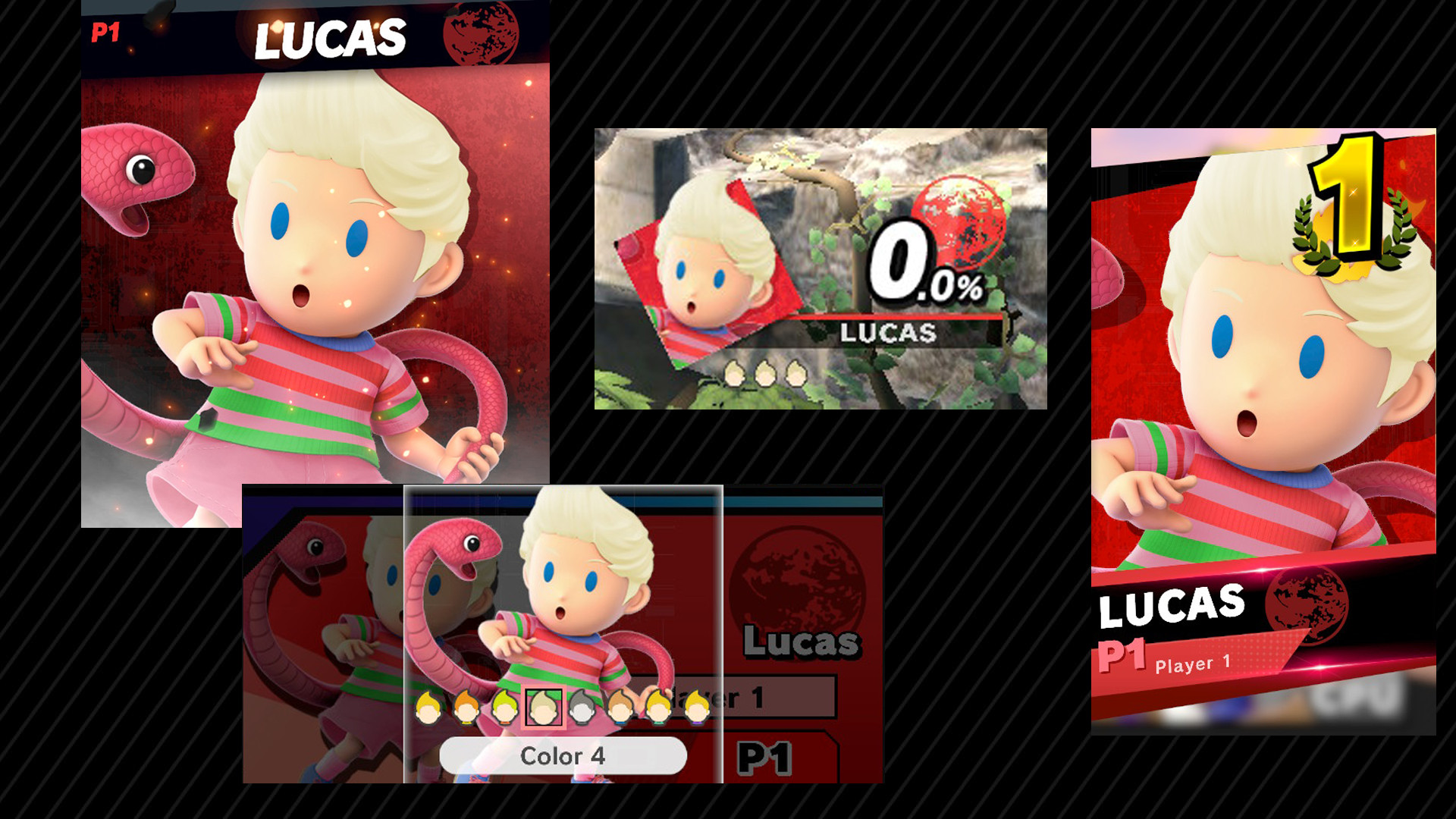 Lucas Recolor {Request} Mod for Super Smash Bros. Ultimate | SSBU Mods