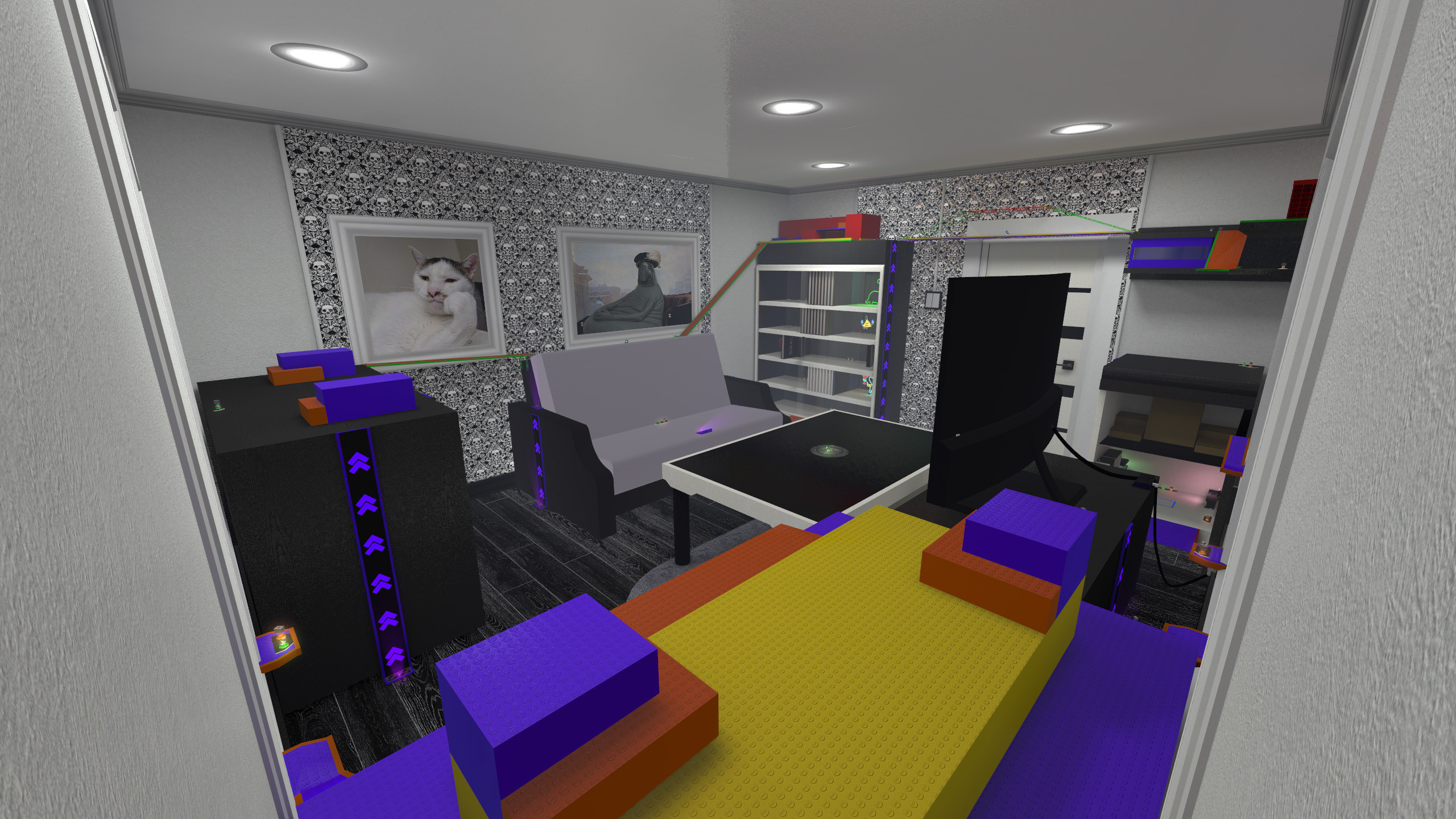 vsh_livingroom_remastered Mod for Team Fortress 2 | TF2 Mods