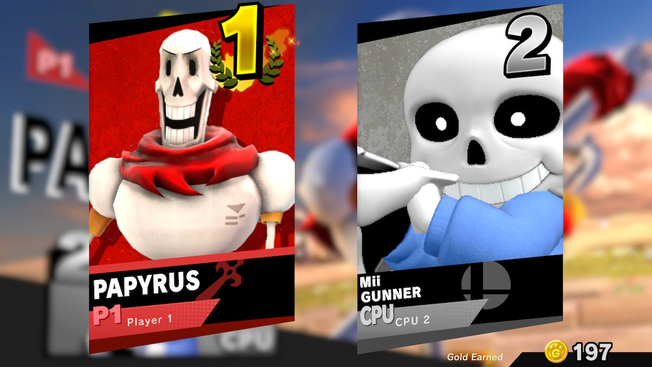 Papyrus Mod for Super Smash Bros. Ultimate | SSBU Mods