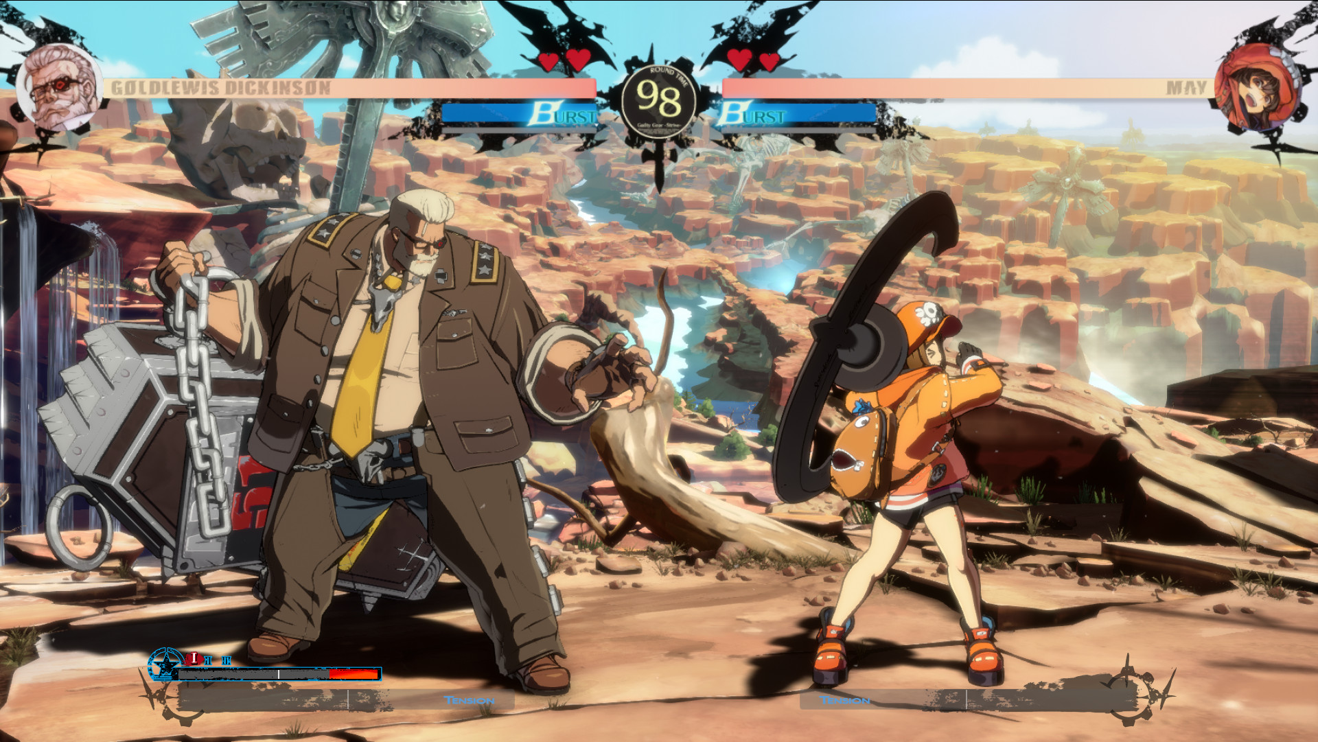 hungry_clicker Art over UI Mod for GUILTY GEAR -STRIVE- | GGST Mods