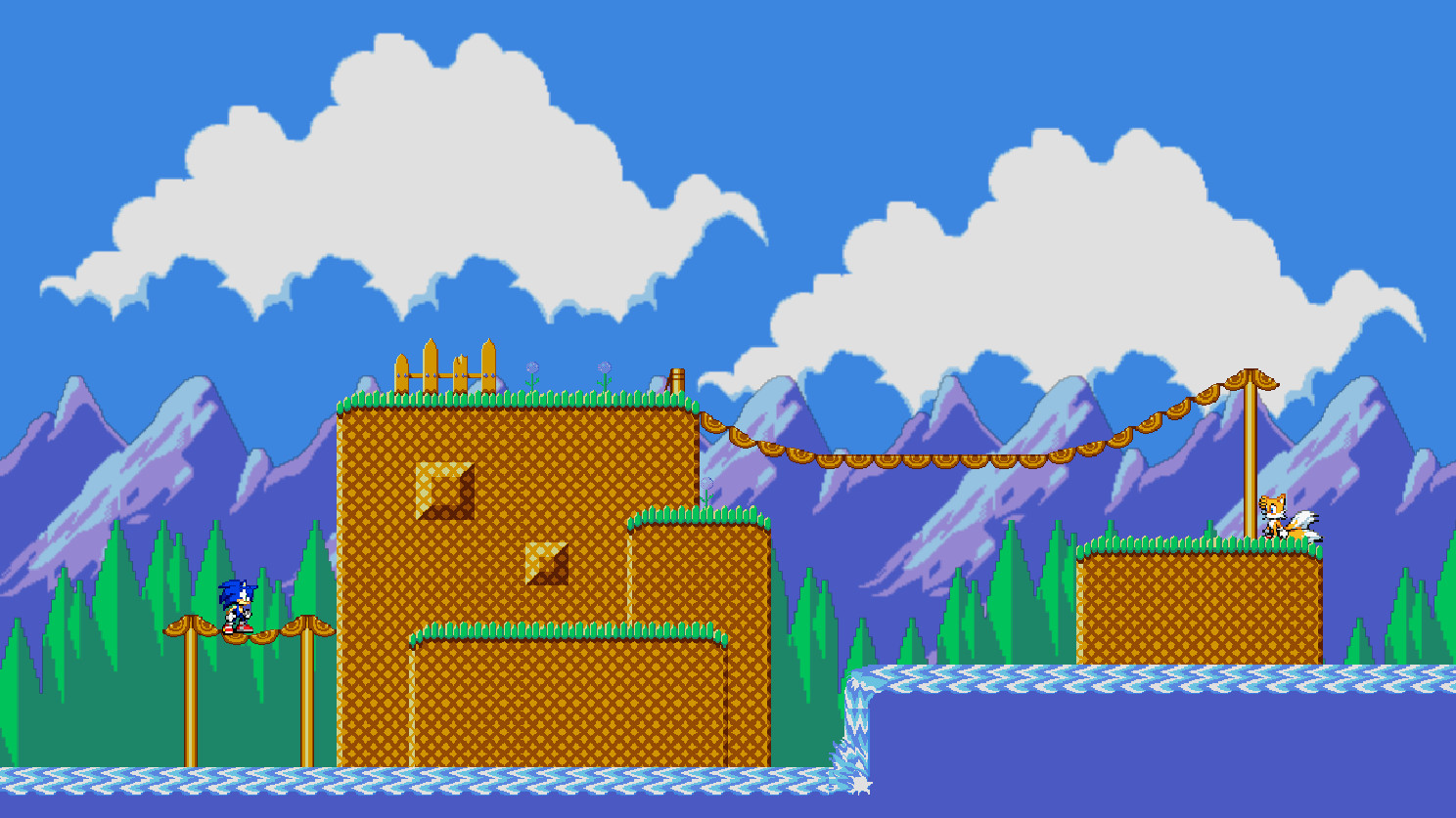 Bridge Zone (Sonic the Hedgehog (8-bit)(0.9.4/CMC) Mod for Super Smash ...