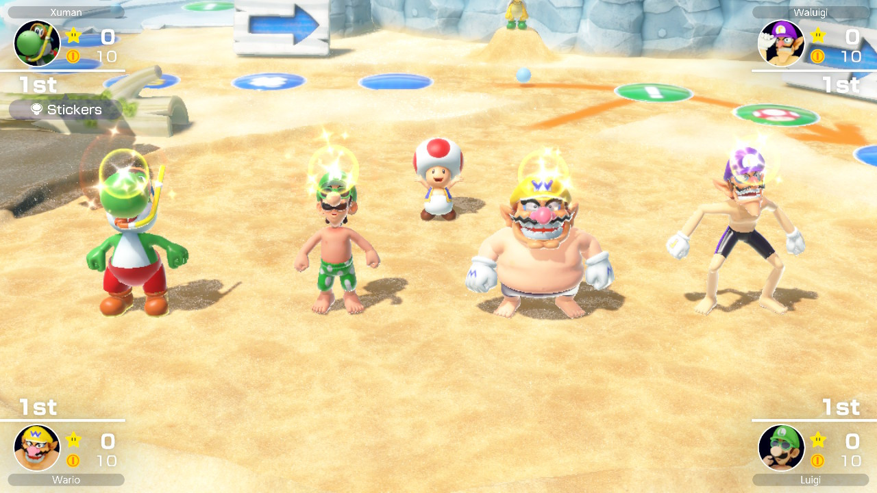 [Commission] Beach Party Pack Mod for Mario Party Superstars | MPS Mods