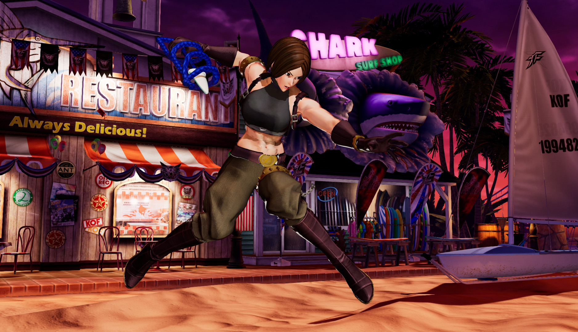 Jacketless Whip V2 Mod for The King of Fighters XV | KoFXV Mods