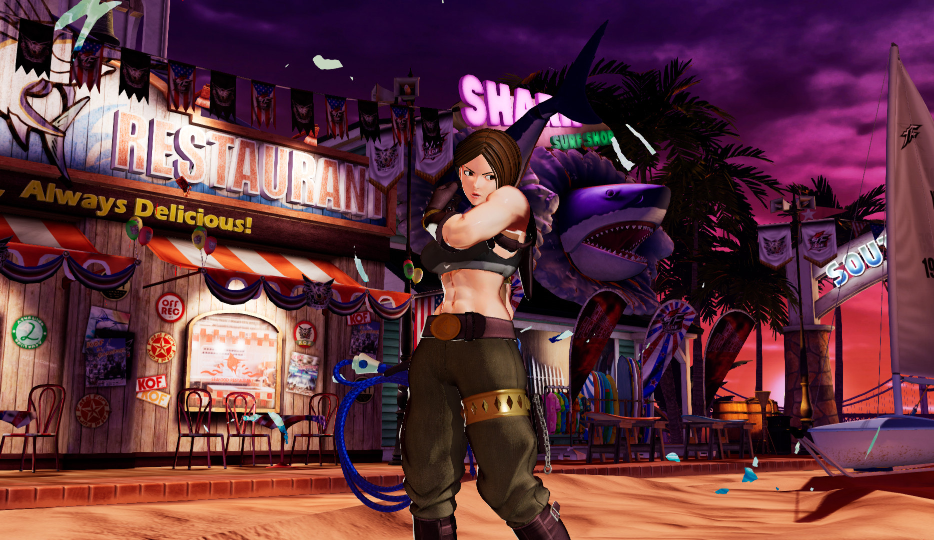 Jacketless Whip V2 Mod for The King of Fighters XV | KoFXV Mods