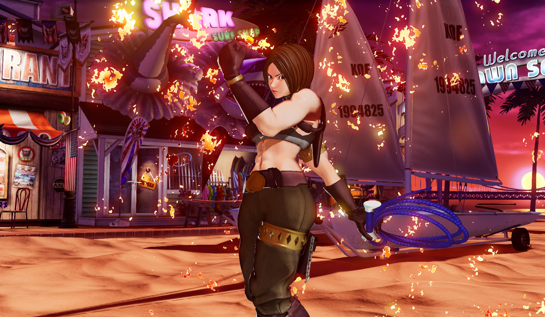 Jacketless Whip V2 Mod for The King of Fighters XV | KoFXV Mods