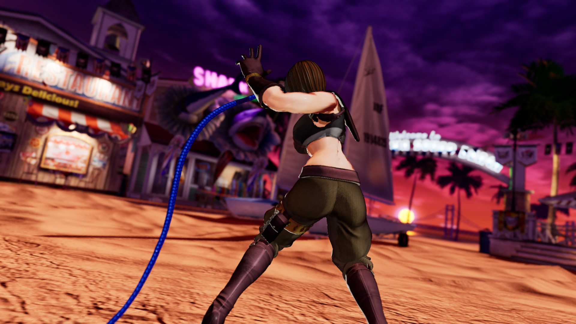 Jacketless Whip V2 Mod for The King of Fighters XV | KoFXV Mods