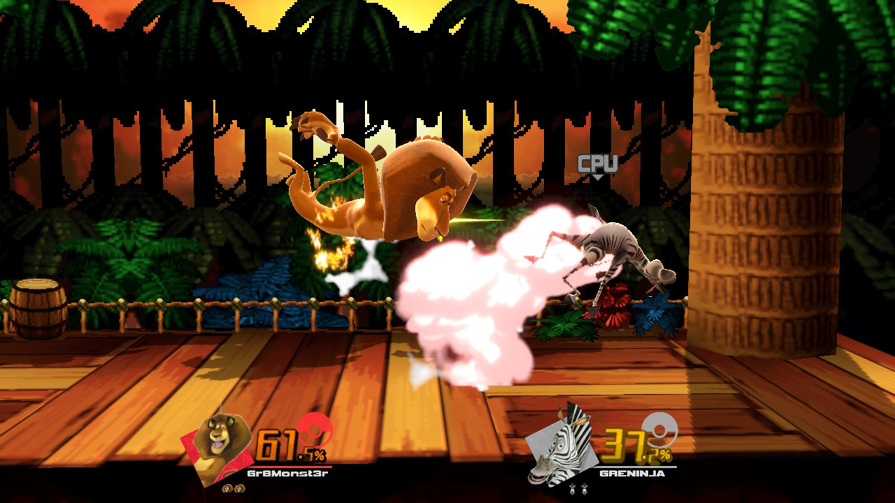Alex The Lion UI Mod for Super Smash Bros. Ultimate | SSBU Mods