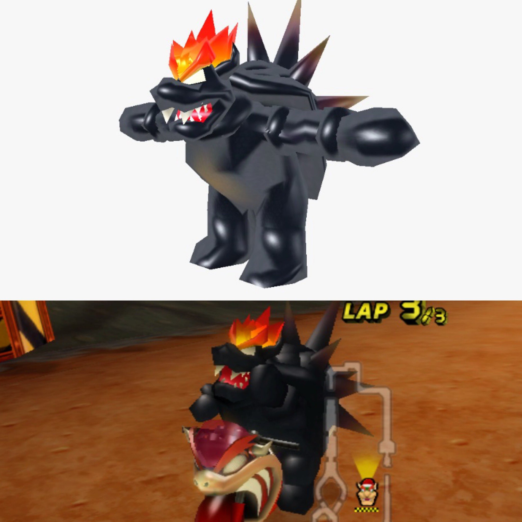 Fury Bowser (All Vehicles) Mod for Mario Kart Wii | MKWii Mods