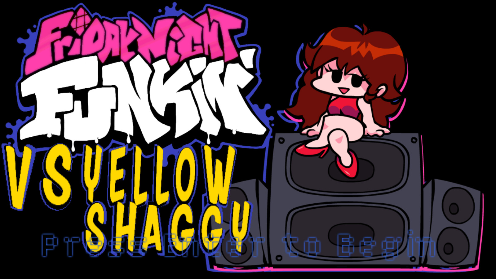 Vs Yellow Shaggy Remastered 1.0 Mod for Friday Night Funkin' | FNF Mods