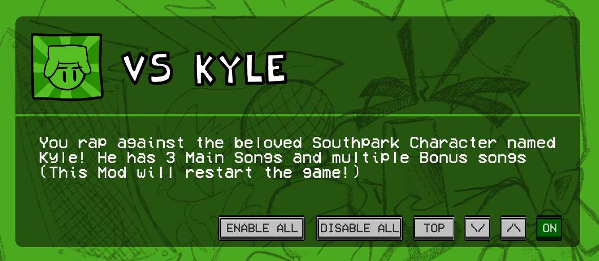 Friday Night Funkin' VS Kyle Mod for Friday Night Funkin' | FNF Mods