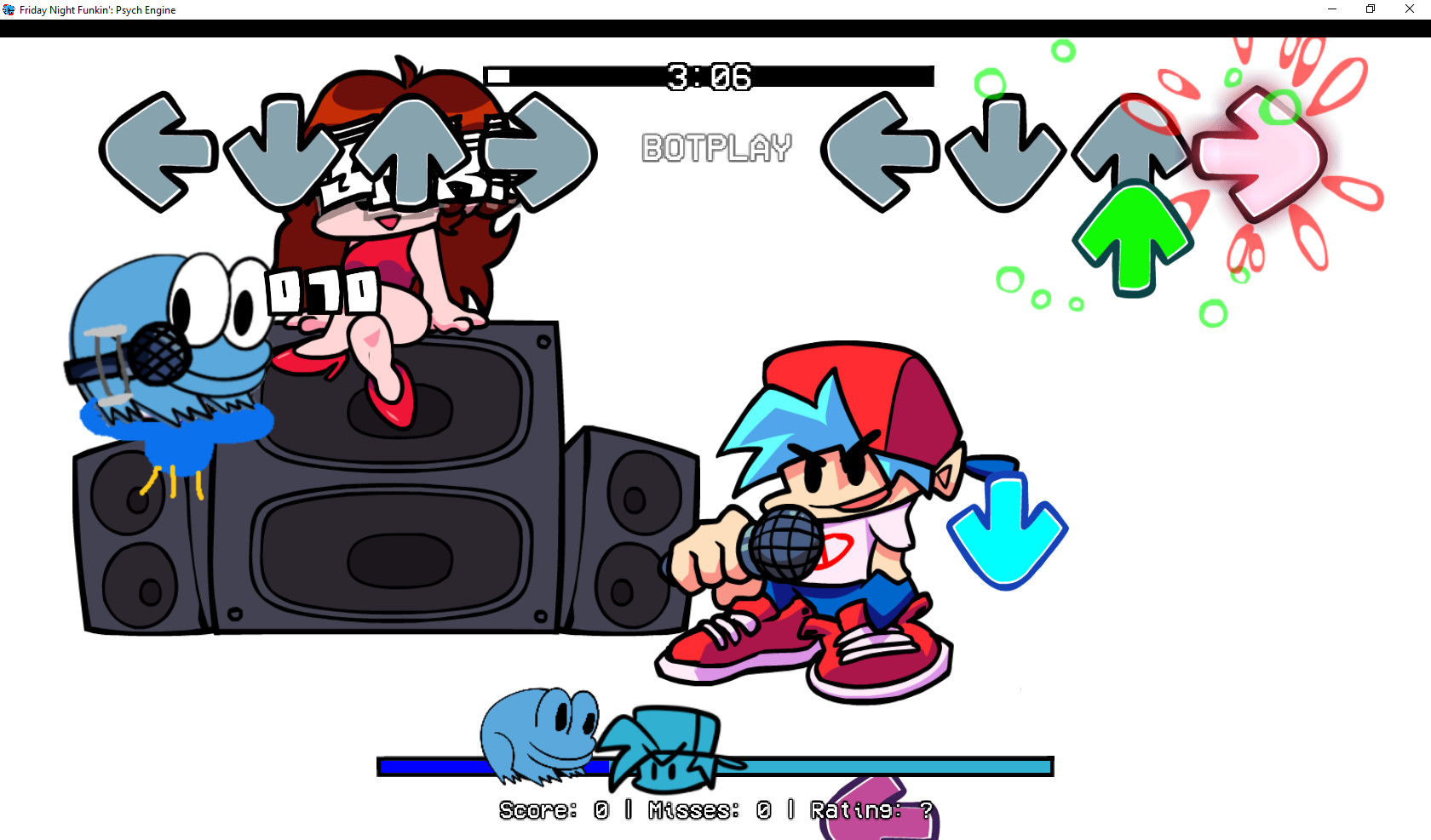 Friday Night Funkin VS BlueFrok [Friday Night Funkin'] [Mods]