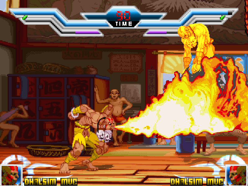 Dhalsim Marvel vs Capcom Mod for M.U.G.E.N | MUGEN Mods