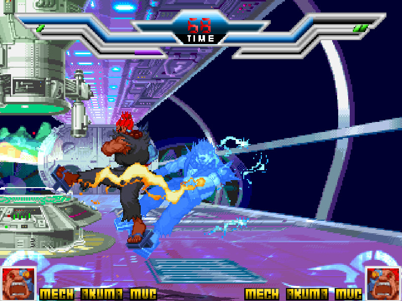 Mech Akuma Marvel vs Capcom [M.U.G.E.N] [Mods]