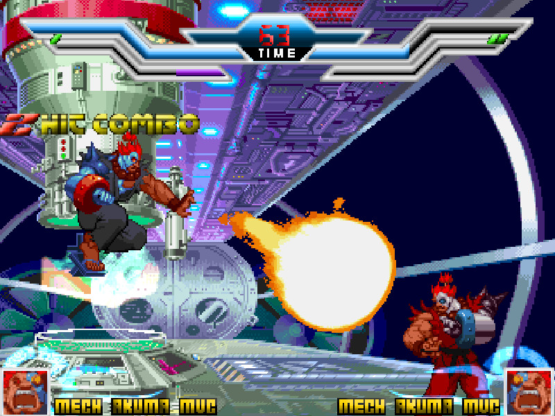 Mech Akuma Marvel vs Capcom [M.U.G.E.N] [Mods]