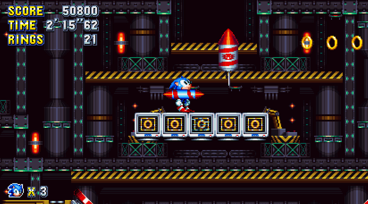 Rocket Shield Mod for Sonic Mania | SM Mods