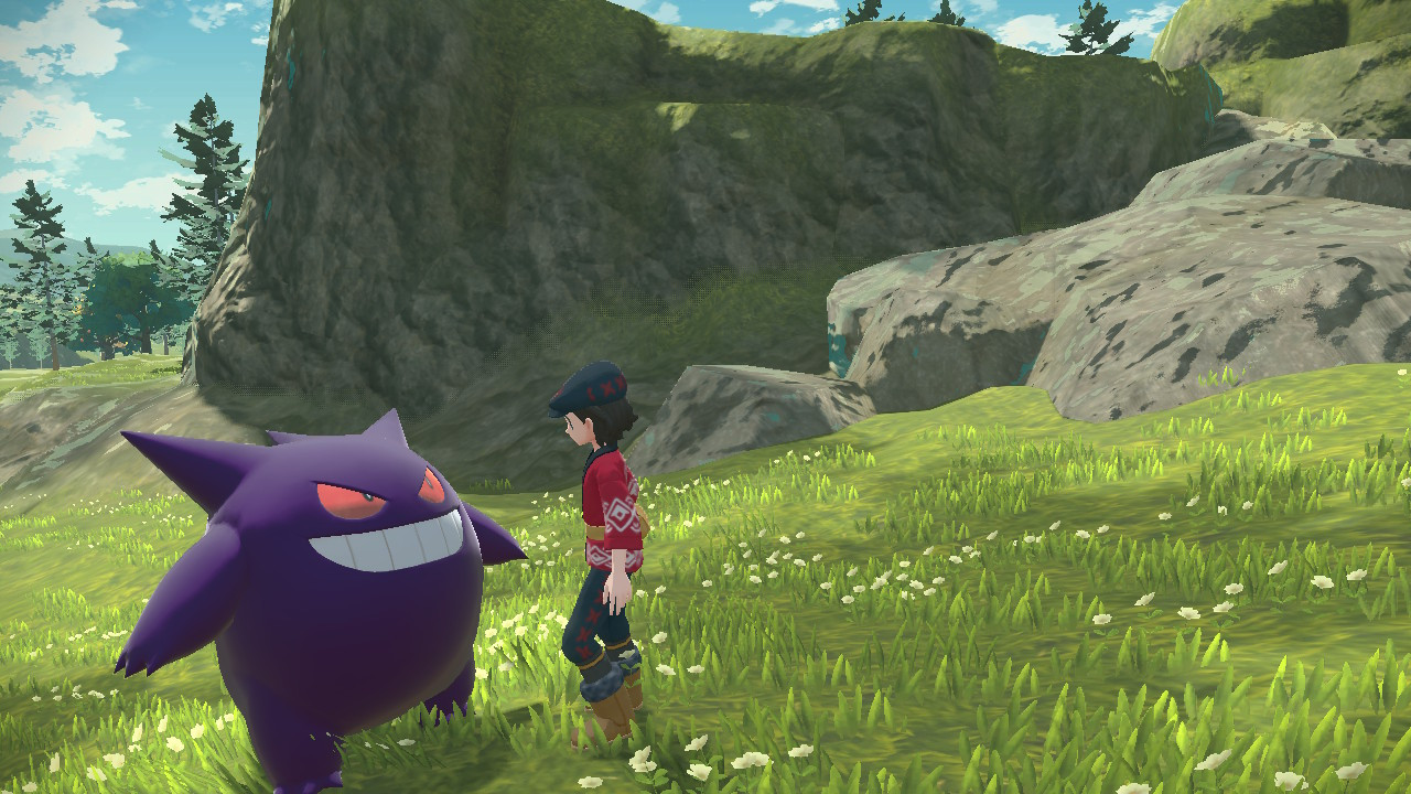 Gengar Anime color Mod for Pokémon Legends: Arceus | PLA Mods