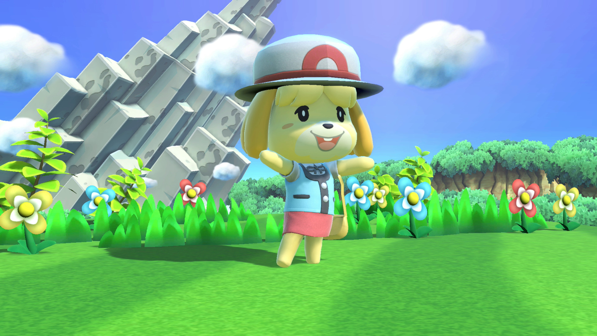 Pokemon Trainer Isabelle Mod for Super Smash Bros. Ultimate | SSBU Mods