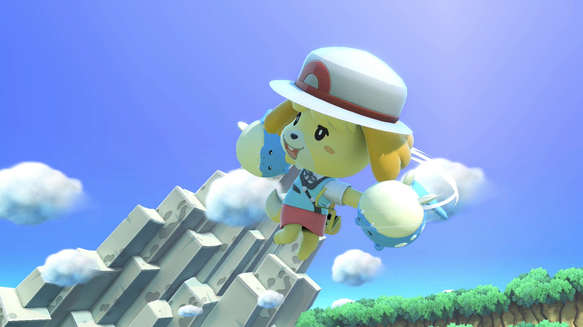 Pokemon Trainer Isabelle Mod for Super Smash Bros. Ultimate | SSBU Mods
