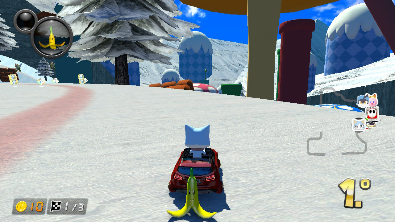Snow Cliff Mod for Mario Kart 8 Deluxe | MK8D Mods