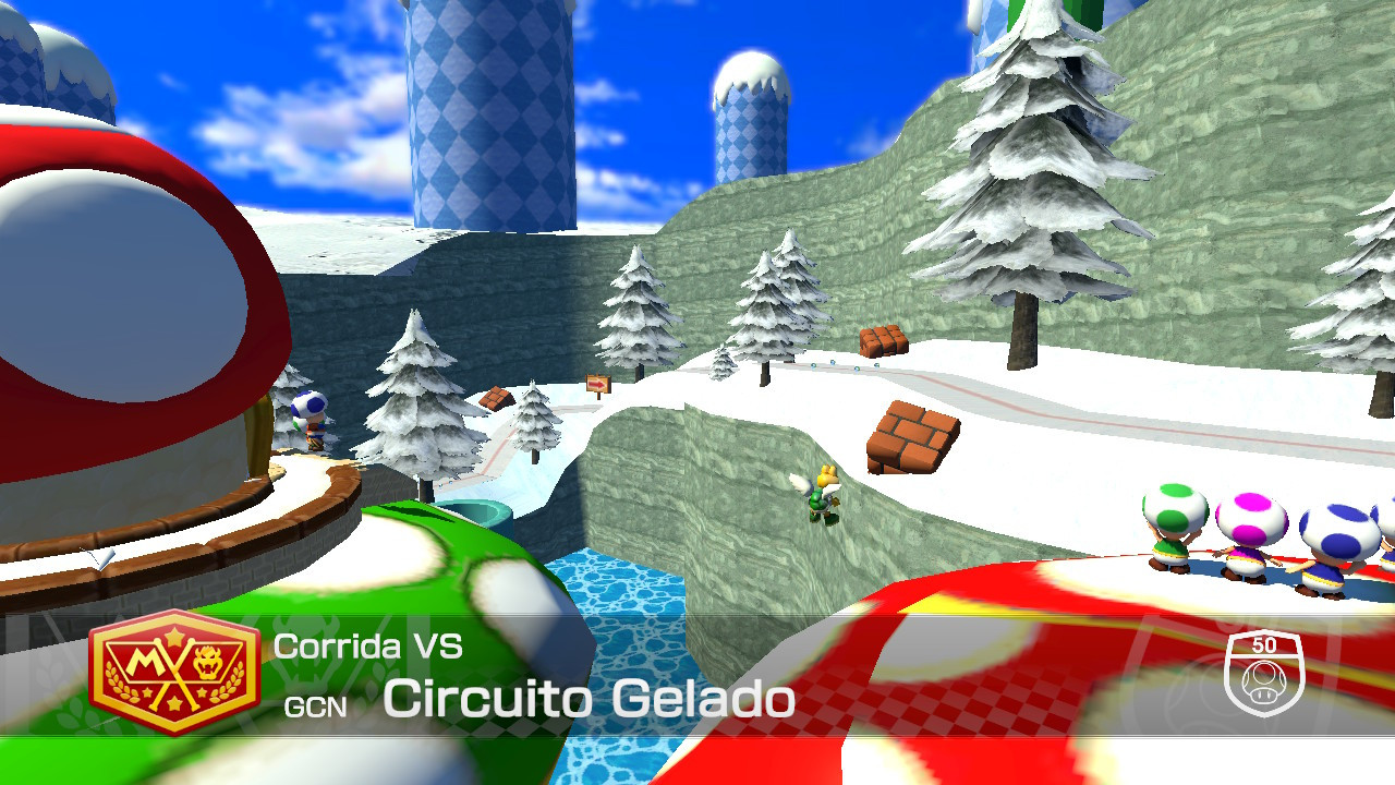 Snow Cliff Mod for Mario Kart 8 Deluxe | MK8D Mods