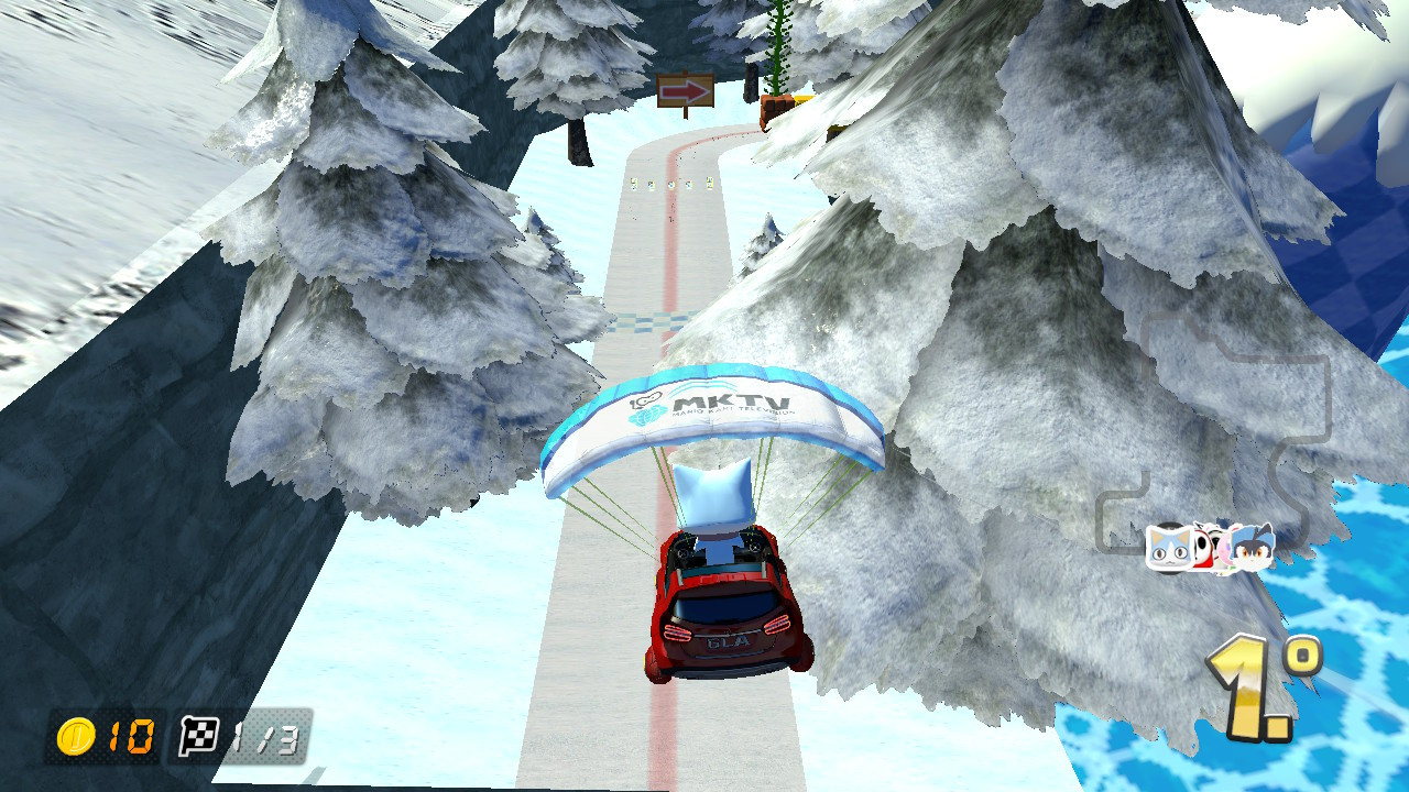 Snow Cliff Mod for Mario Kart 8 Deluxe | MK8D Mods