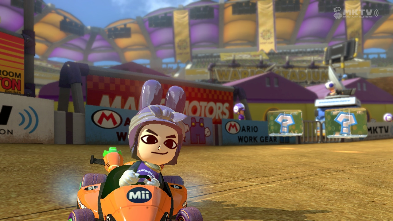 nabbit mii costume from Mario kart tour (port) Mod for Mario Kart 8 ...