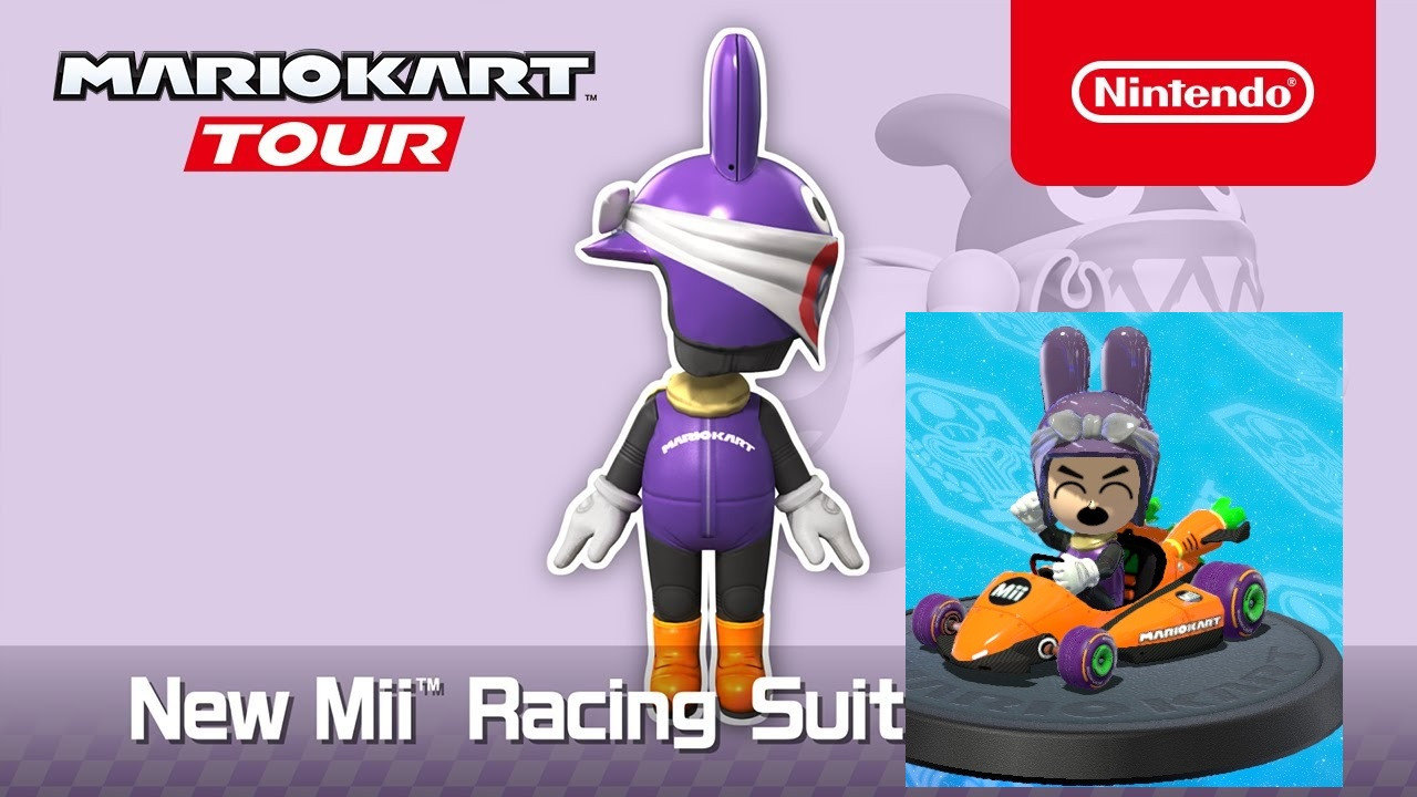 nabbit mii costume from Mario kart tour (port) Mod for Mario Kart 8 ...