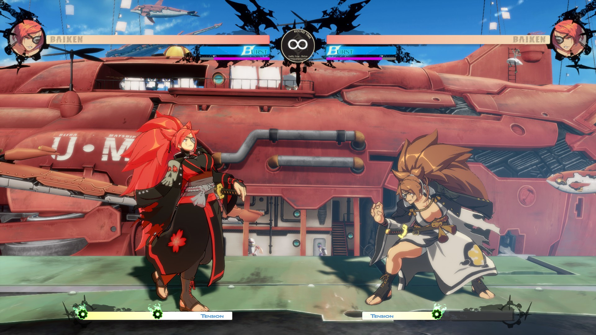 Fallen Blossom Baiken Mod for GUILTY GEAR -STRIVE- | GGST Mods
