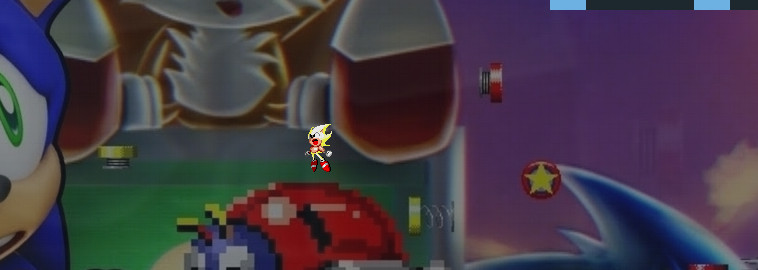 Windows Zone Super Sonic! Mod for Sonic WindowsZone | SWZ Mods