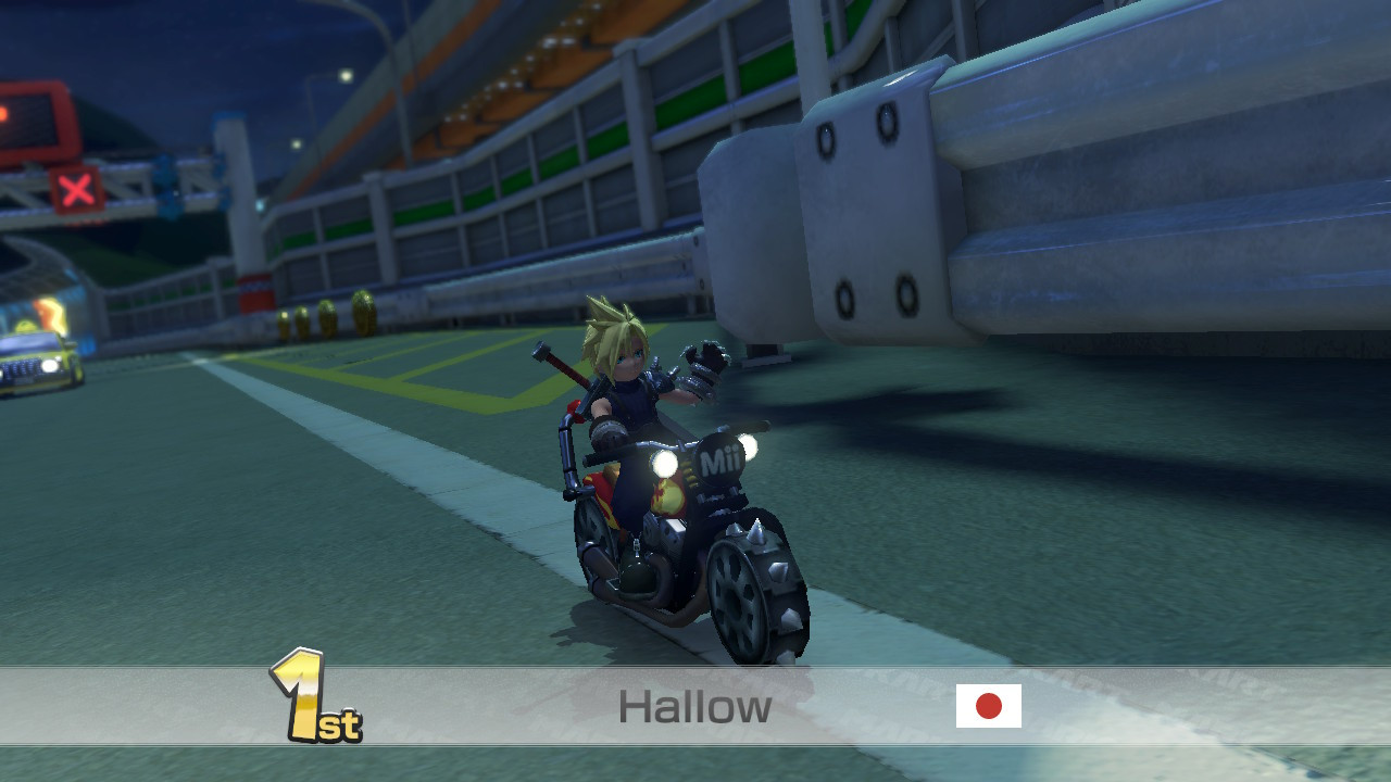 Cloud Strife [Chocobo GP] Mod for Mario Kart 8 Deluxe | MK8D Mods