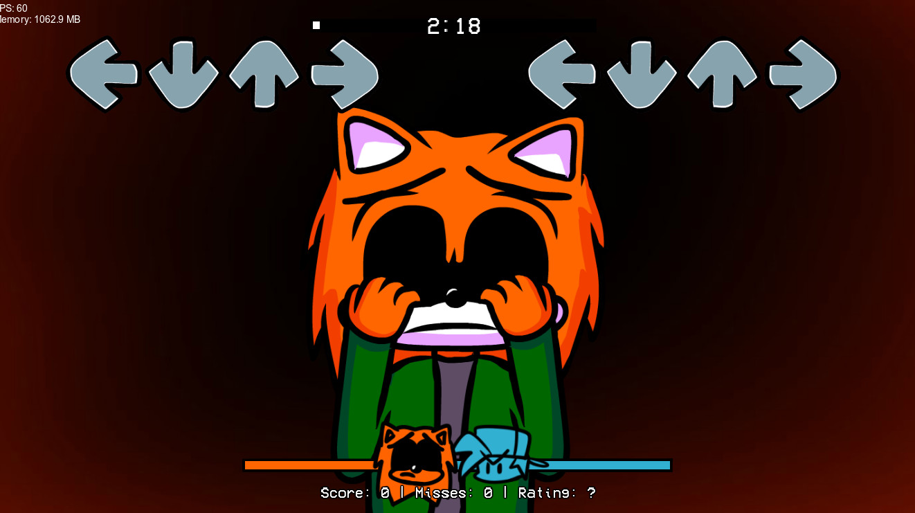 Carrot's suffering Mod for Friday Night Funkin' | FNF Mods