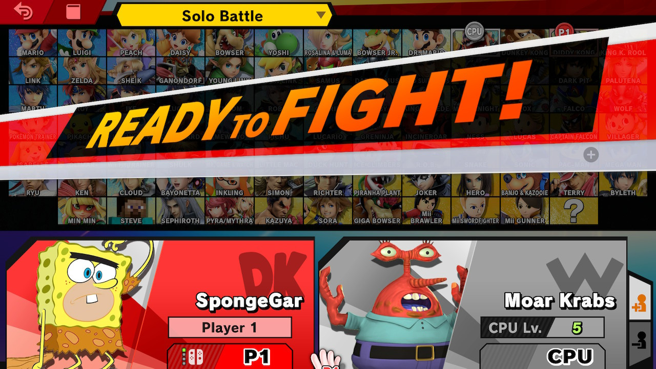 SpongeGar Mod for Super Smash Bros. Ultimate | SSBU Mods