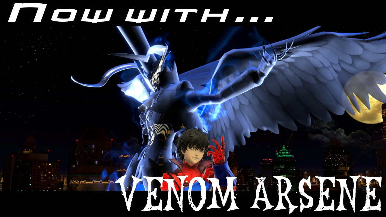 The Amazing Spider-Joker W/Venom Arsene Mod for Super Smash Bros ...