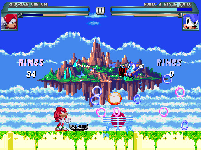 Knuckles Custom Edit Mod for M.U.G.E.N | MUGEN Mods