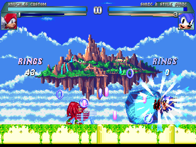 Knuckles Custom Edit Mod for M.U.G.E.N | MUGEN Mods
