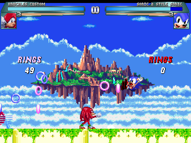 Knuckles Custom Edit Mod for M.U.G.E.N | MUGEN Mods