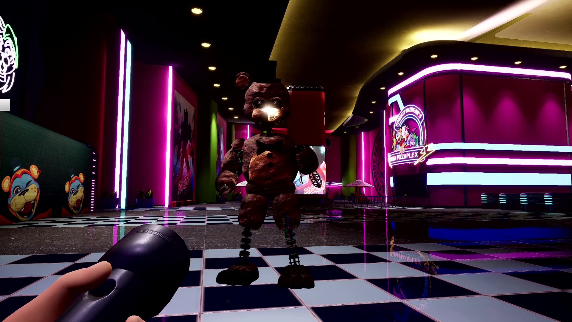 Ignited Freddy over Glamrock Freddy Mod for Five Nights at Freddy's ...