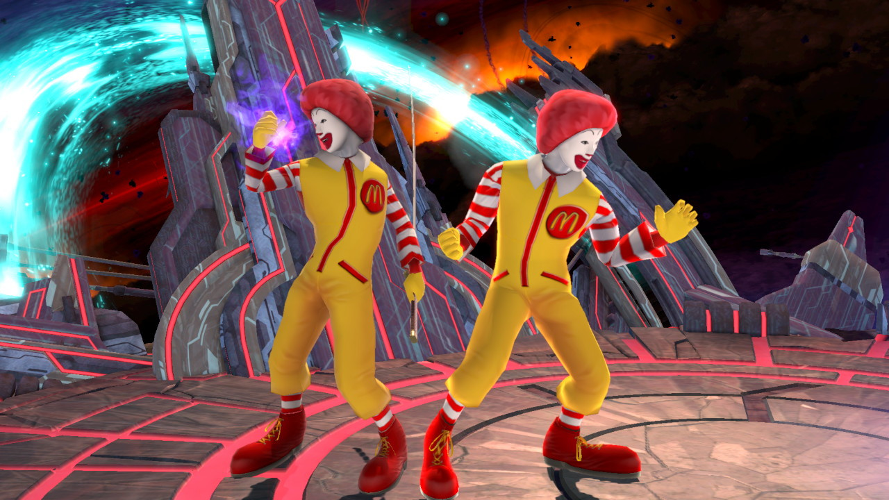 Ronald McDonald (Non-DLC) Mod for Super Smash Bros. Ultimate | SSBU Mods