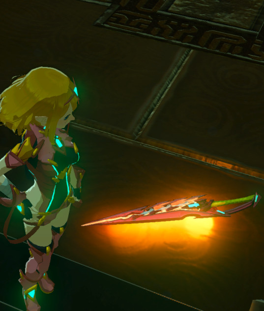 Pyra Flameblade Sword Mod for The Legend of Zelda: Breath of the Wild ...