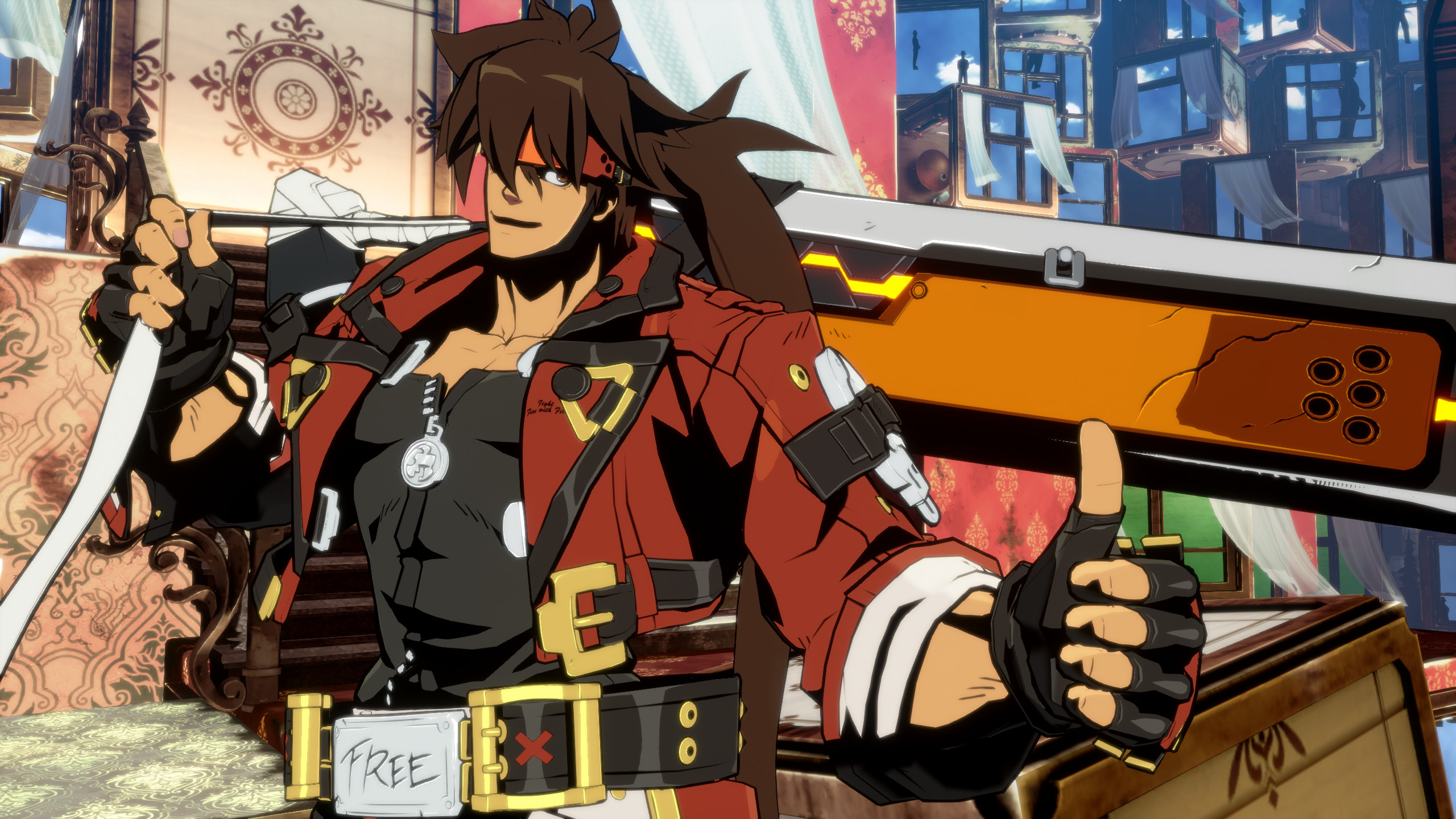 Hard Shading on Sol Badguy (1-11) Mod for GUILTY GEAR -STRIVE- | GGST Mods
