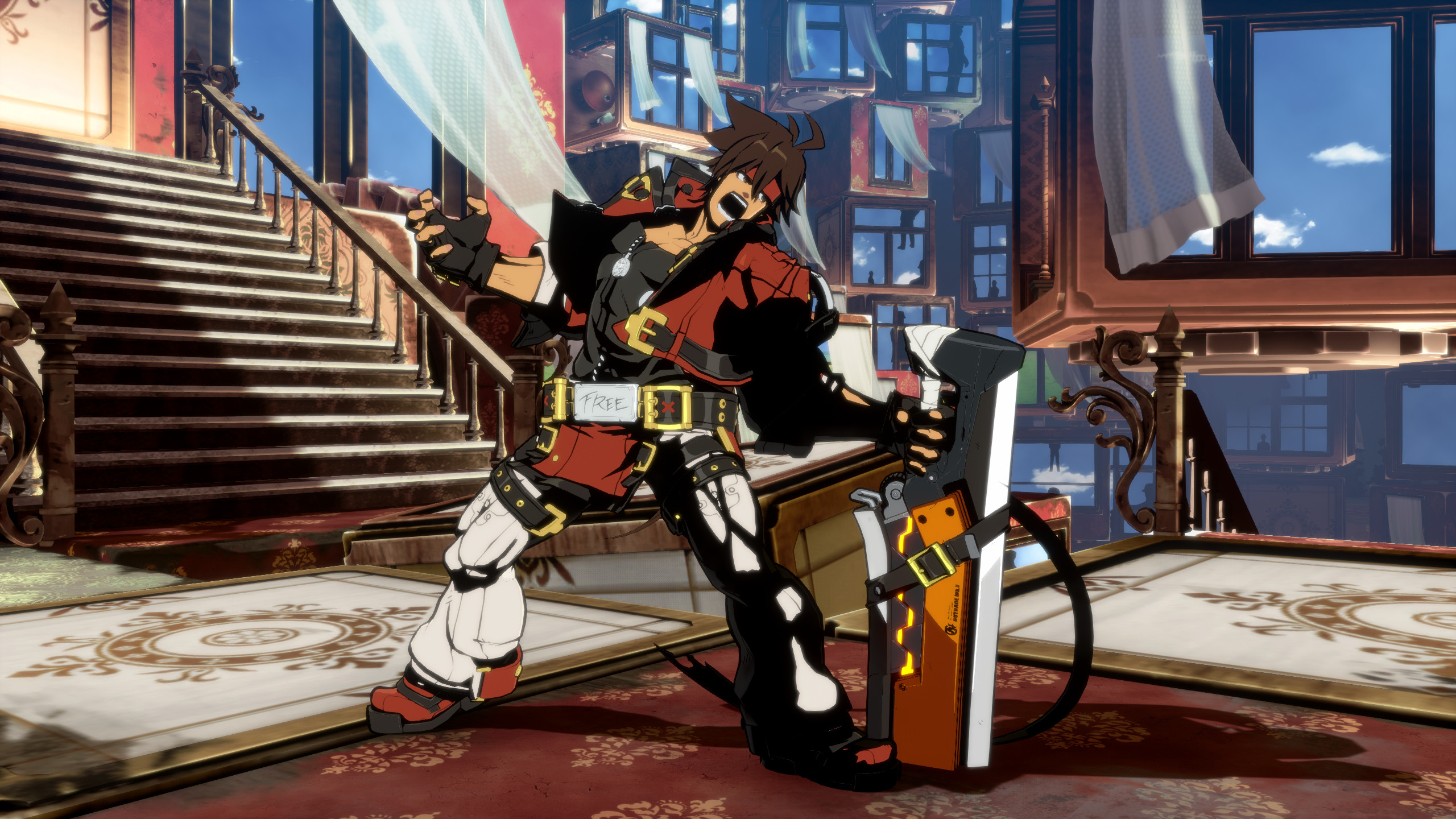 Hard Shading on Sol Badguy (1-11) Mod for GUILTY GEAR -STRIVE- | GGST Mods