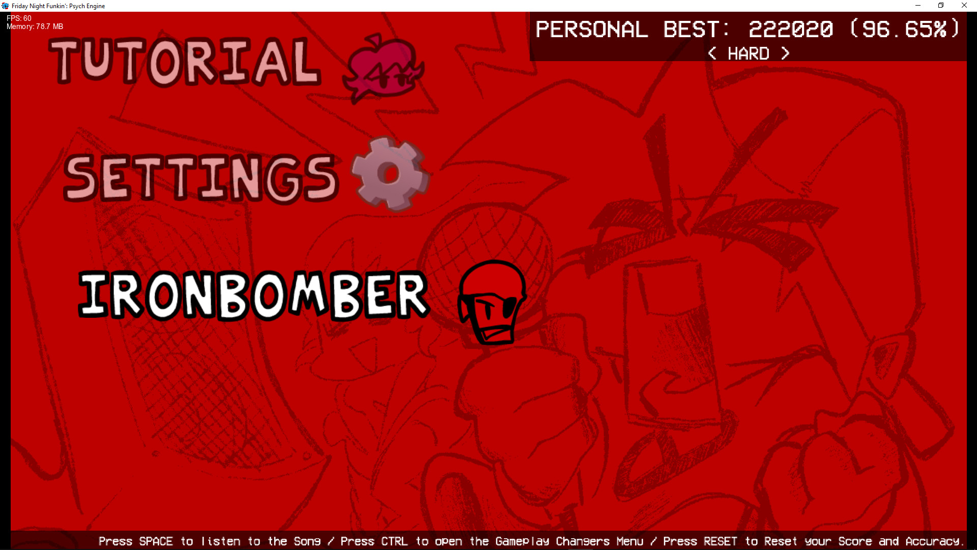 High-Effort Iron Bomber psych engine Mod for Friday Night Funkin' | FNF ...