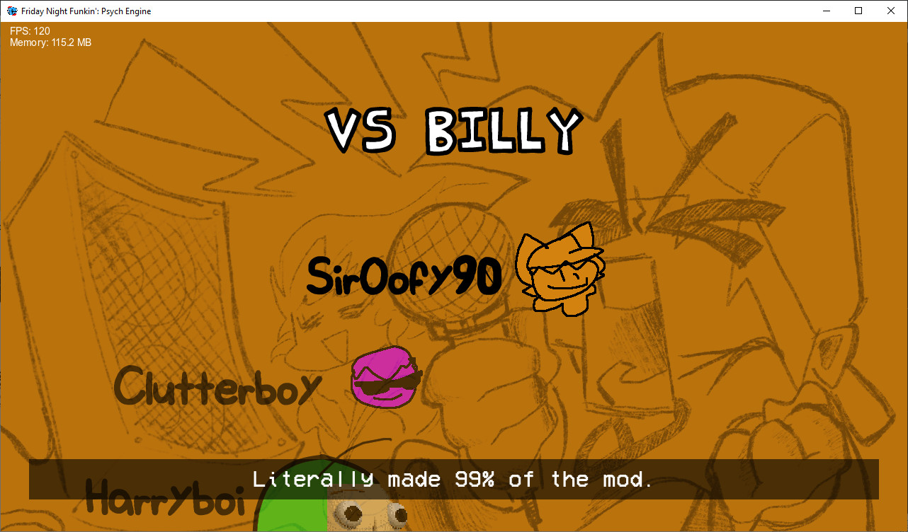 vs. Billy (UPDATE) [Friday Night Funkin'] [Mods]