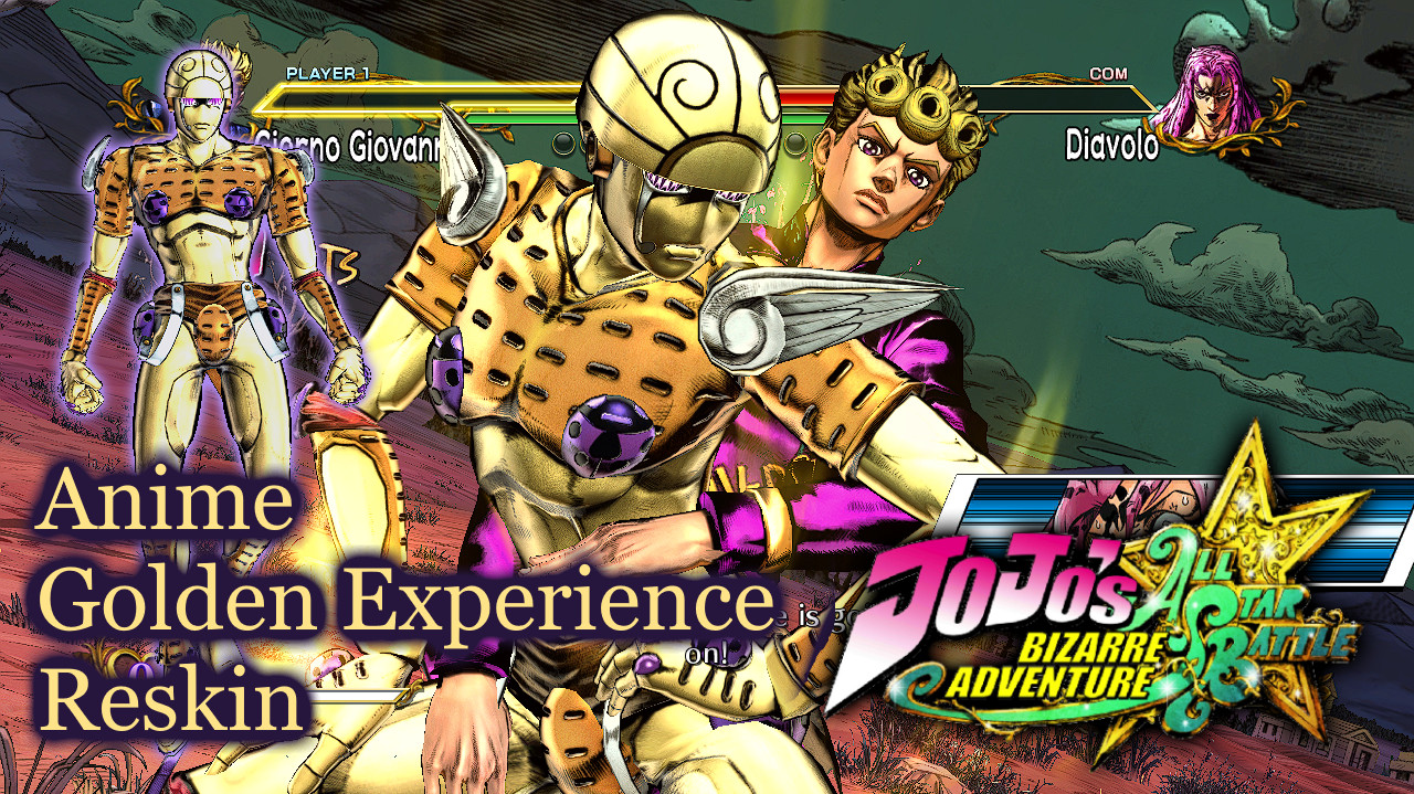 Anime Golden Experience Reskin Mod for JoJo's Bizarre Adventure: All ...