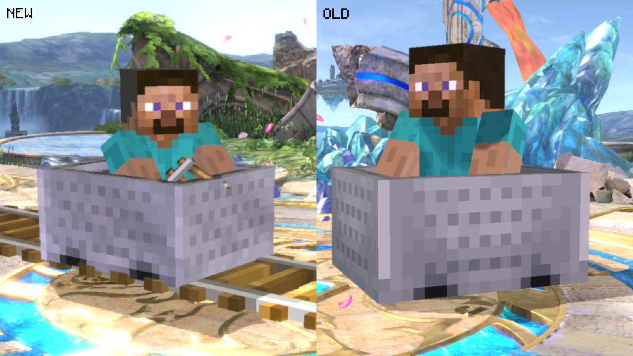 Minecraft Programmer Art Mod for Super Smash Bros. Ultimate | SSBU Mods