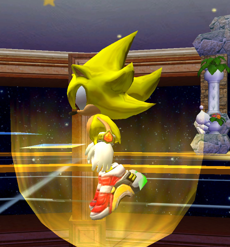 Super Sonic with Upward Quills Mod for Sonic Adventure 2 | SA2 Mods
