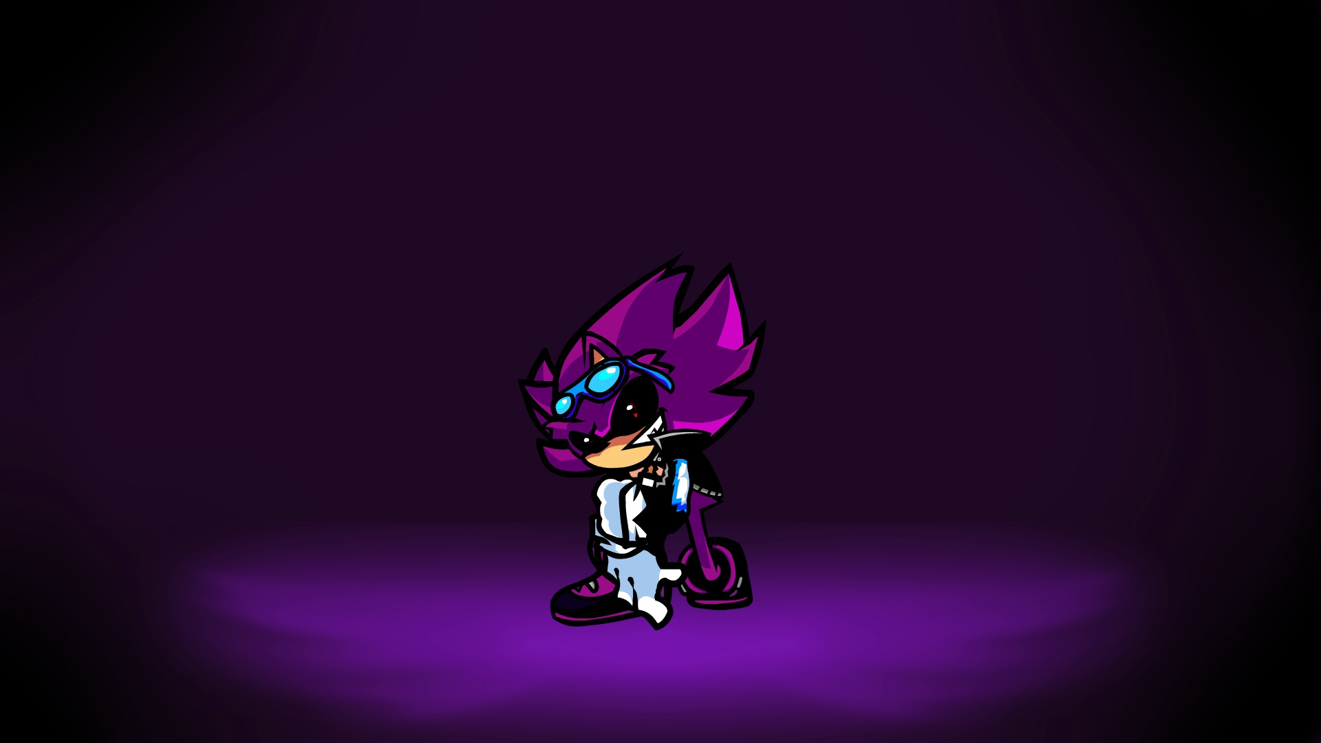 Chaos Nightmare - Scourge Reskin Mod for Friday Night Funkin' | FNF Mods